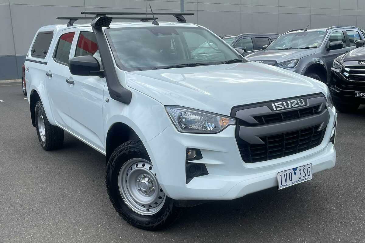 SOLD 2022 Isuzu D-MAX SX in White | Used Ute | Hoppers Crossing VIC