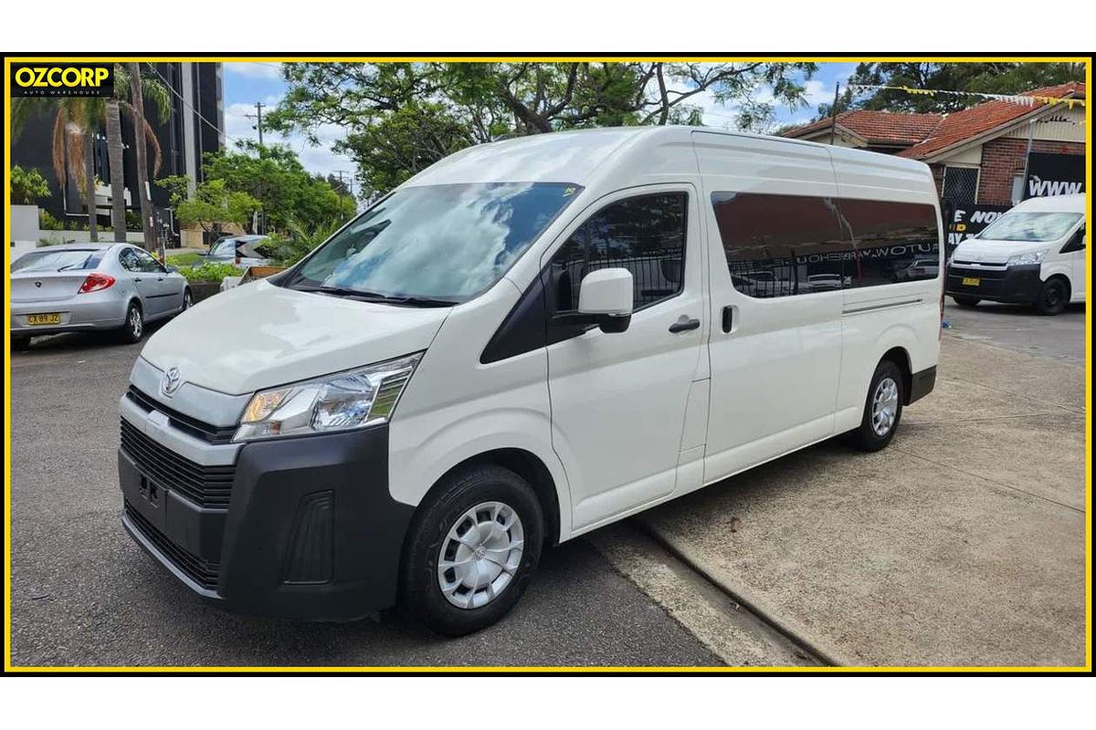 SOLD 2019 Toyota Hiace Commuter (12 Seats) in White | Used Bus | Stock ...