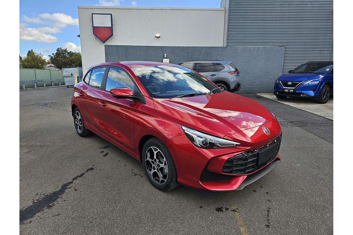 SOLD 2024 MG MG3 Essence in Diamond Red | Demo Hatch | Ballarat VIC