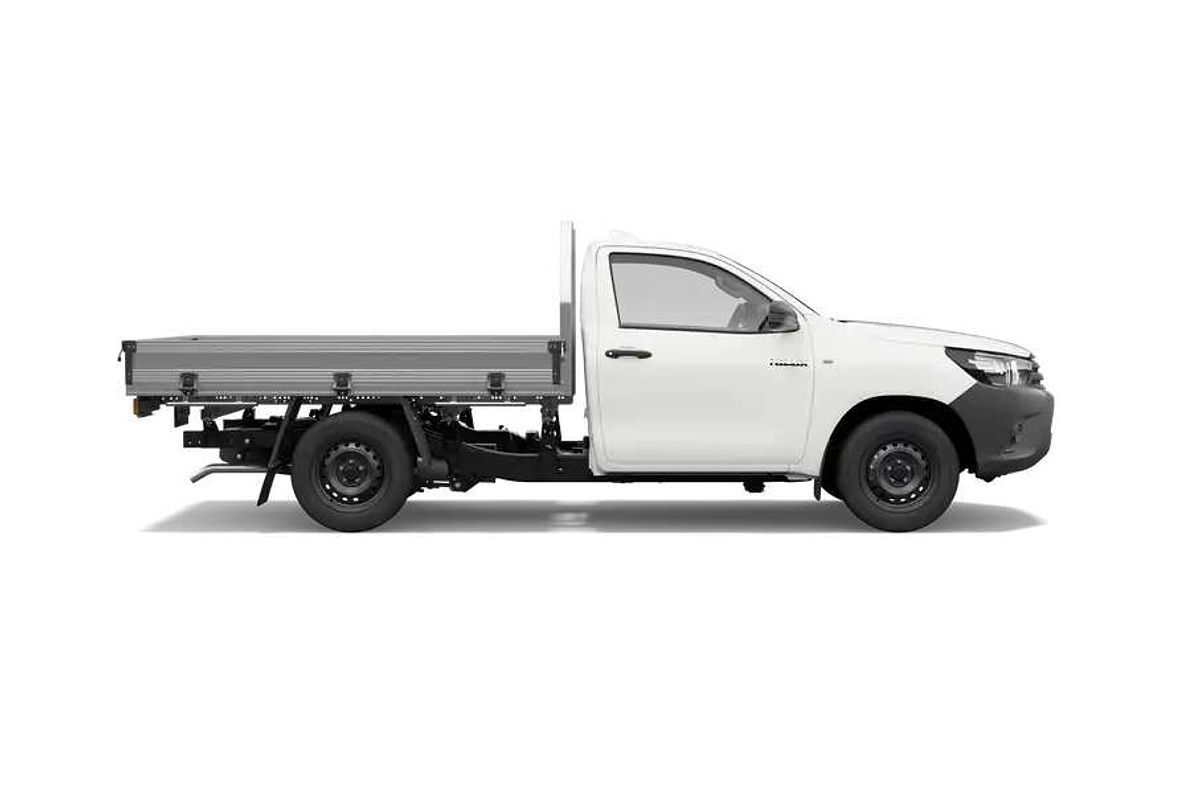 SOLD 2024 Toyota Hilux Workmate in Glacier White | New Ute | Moorooka ...