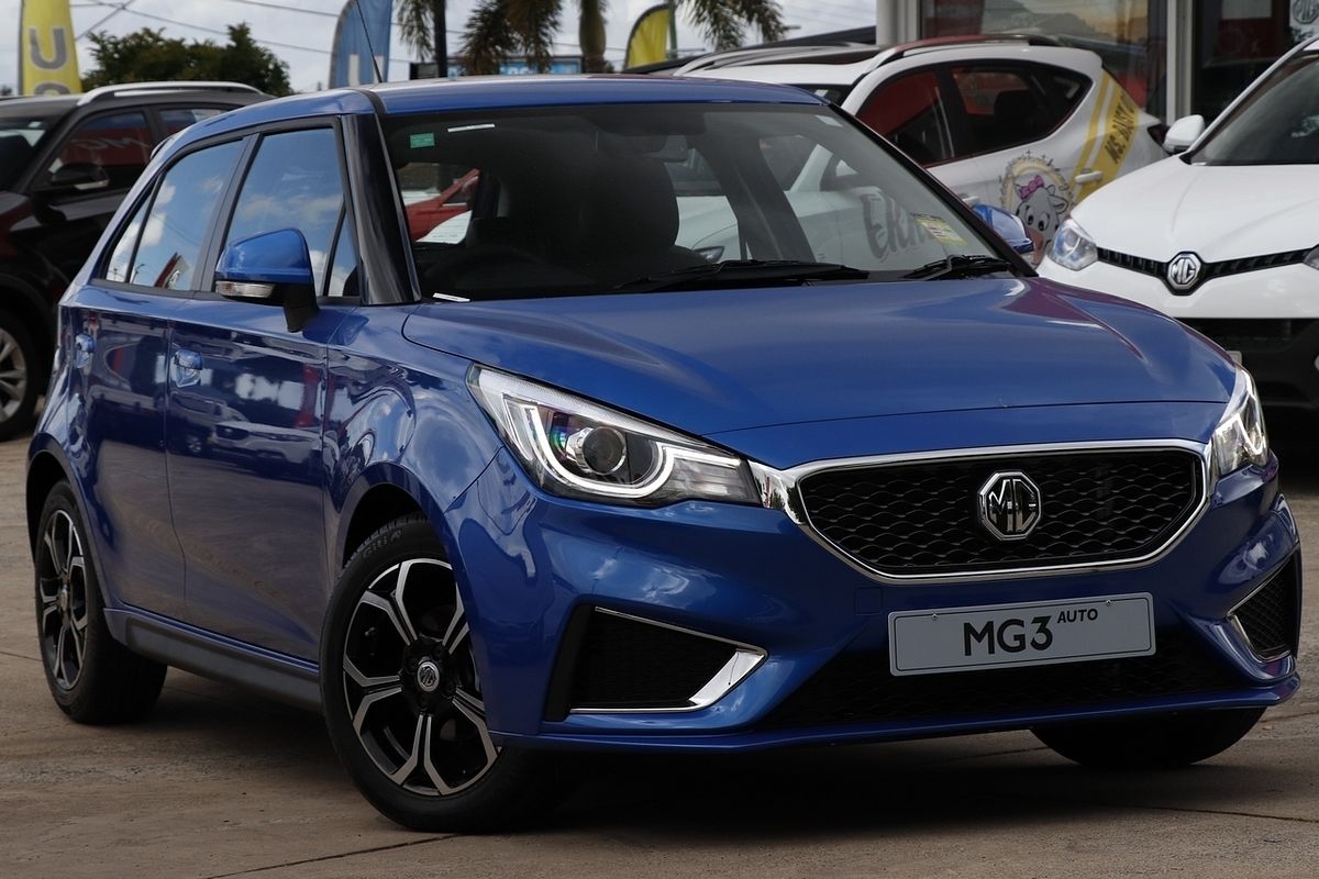 SOLD 2024 MG MG3 Excite in Surfing Blue Metallic | New Hatch | Victoria Park WA