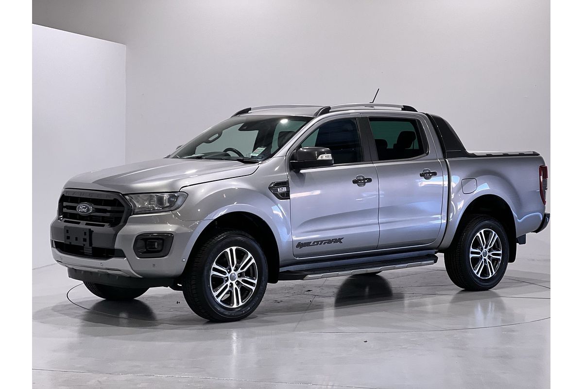 SOLD 2021 Ford Ranger Wildtrak in Aluminium Metallic | Used Ute ...