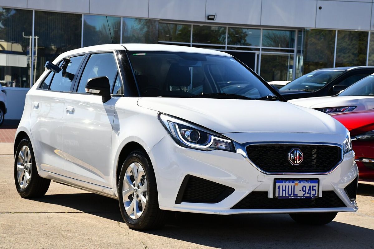 SOLD 2023 MG MG3 Core (Nav) in WHITE | Used Hatch | Victoria Park WA ...