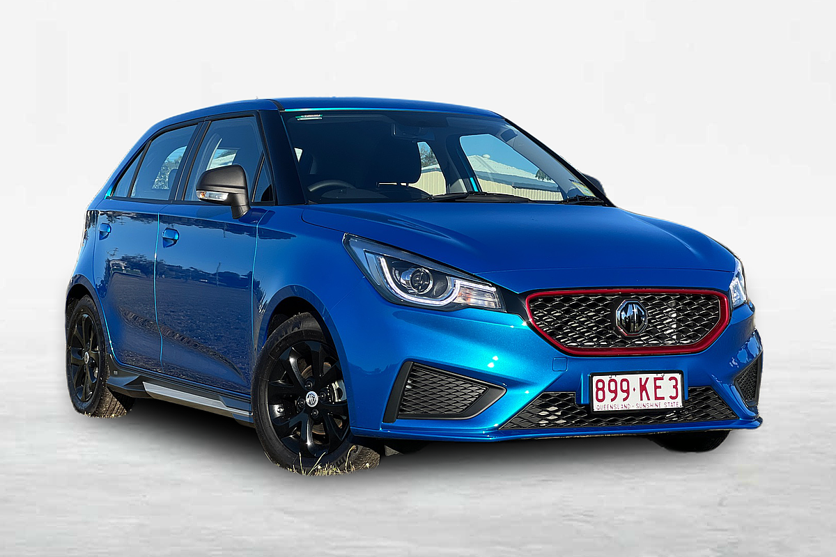 2023 MG MG3 Core in Surfing Blue Metallic | Demo Hatch | Bowen QLD