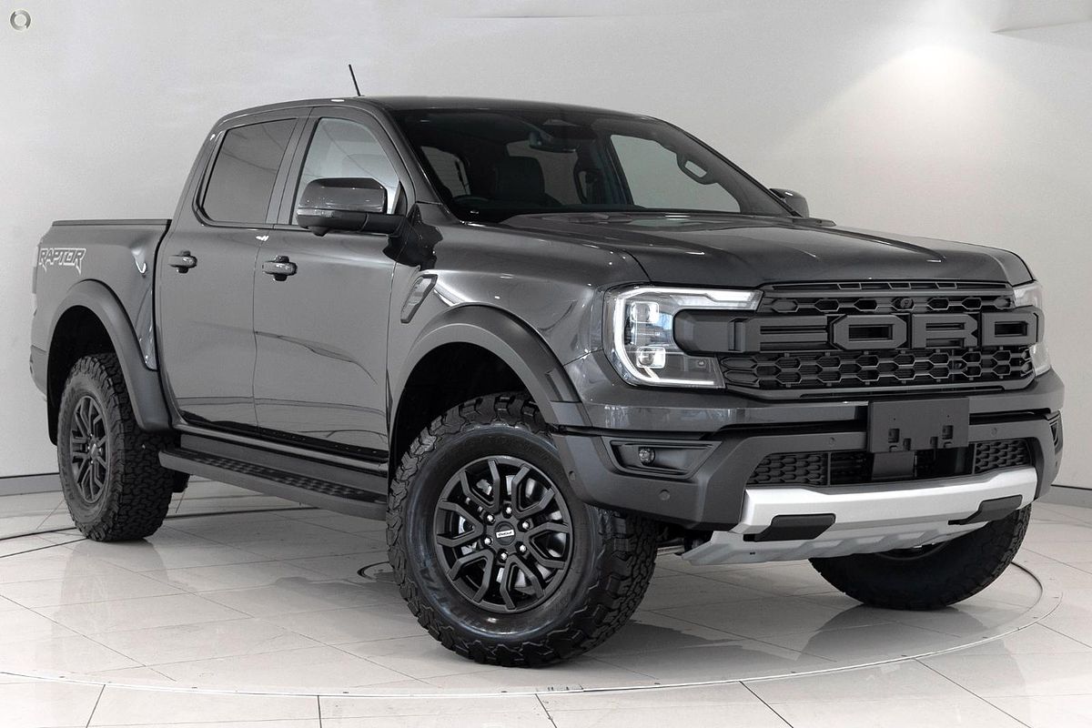 2024 Ford Ranger Raptor in METEOR GREY | New Ute | Bunbury WA