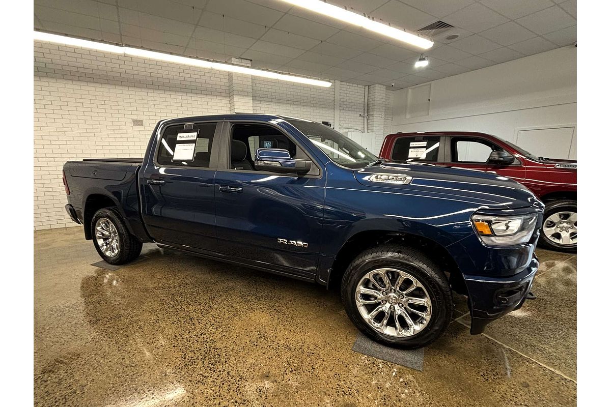 SOLD 2024 RAM 1500 Laramie Sport RamBox in Patriot Blue Pearl | New Ute | Geelong West VIC