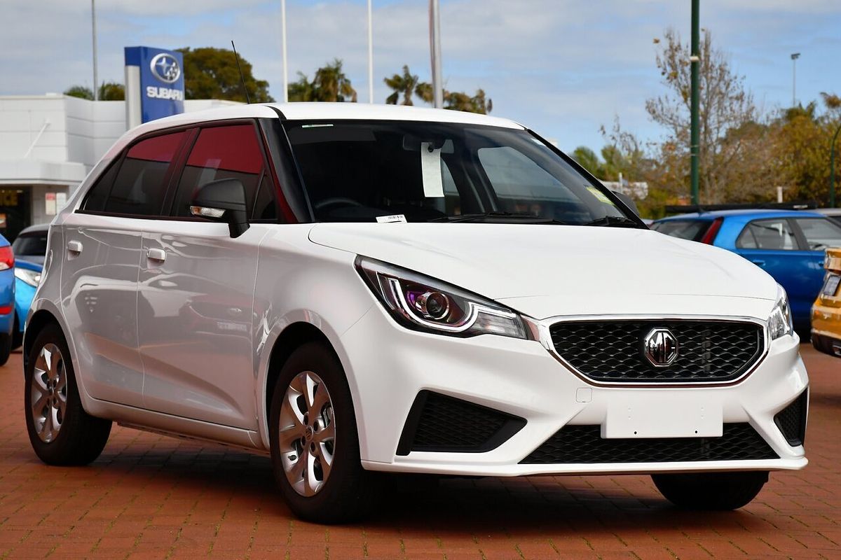 2023 MG MG3 Core in Dover White | Used Hatch | Victoria Park WA