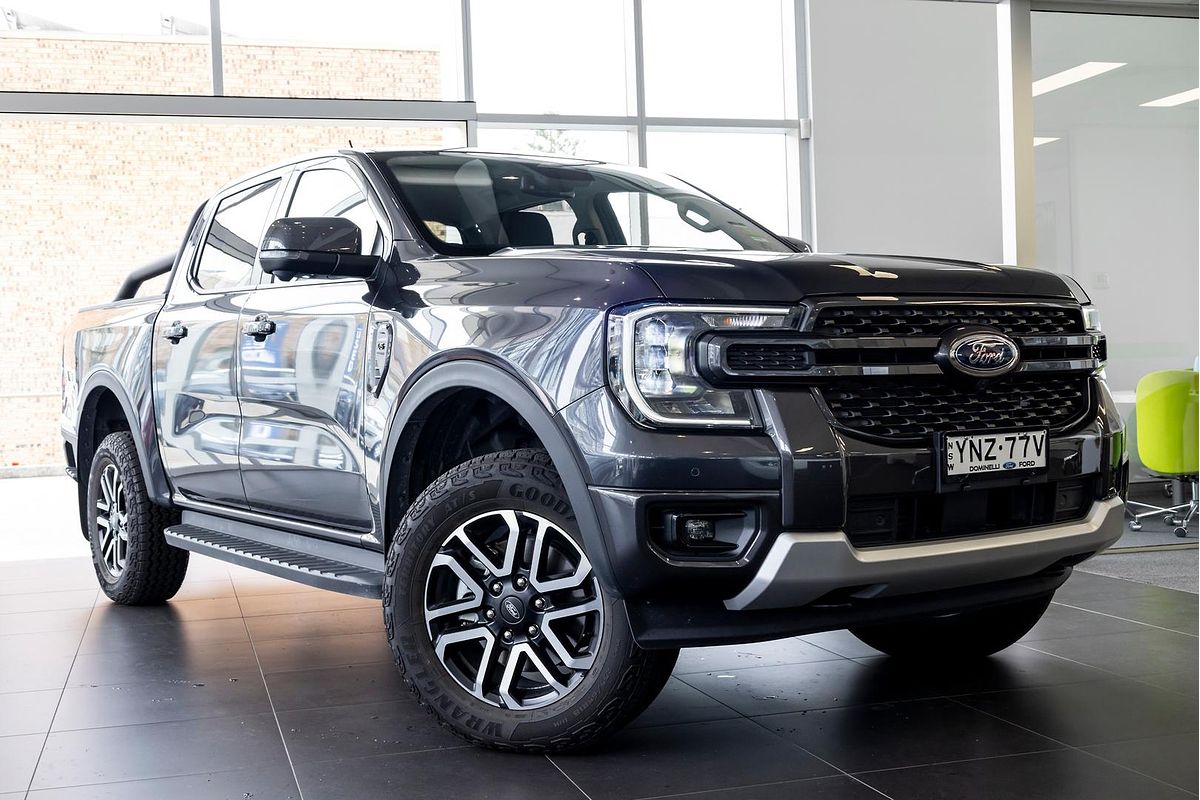 SOLD 2024 Ford Ranger Sport in Grey | Used Ute | Kirrawee NSW