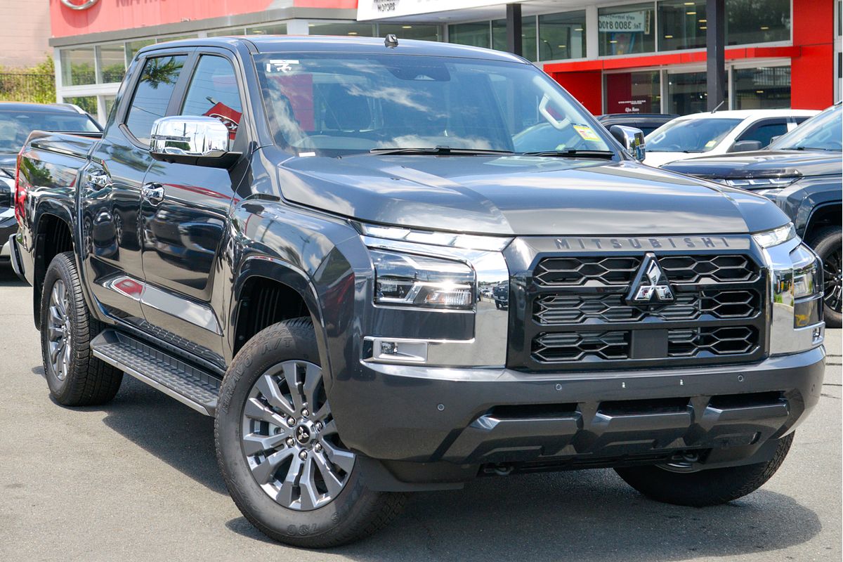 SOLD 2024 Mitsubishi Triton GLS in GRAPHITE GREY | New Ute | Browns ...