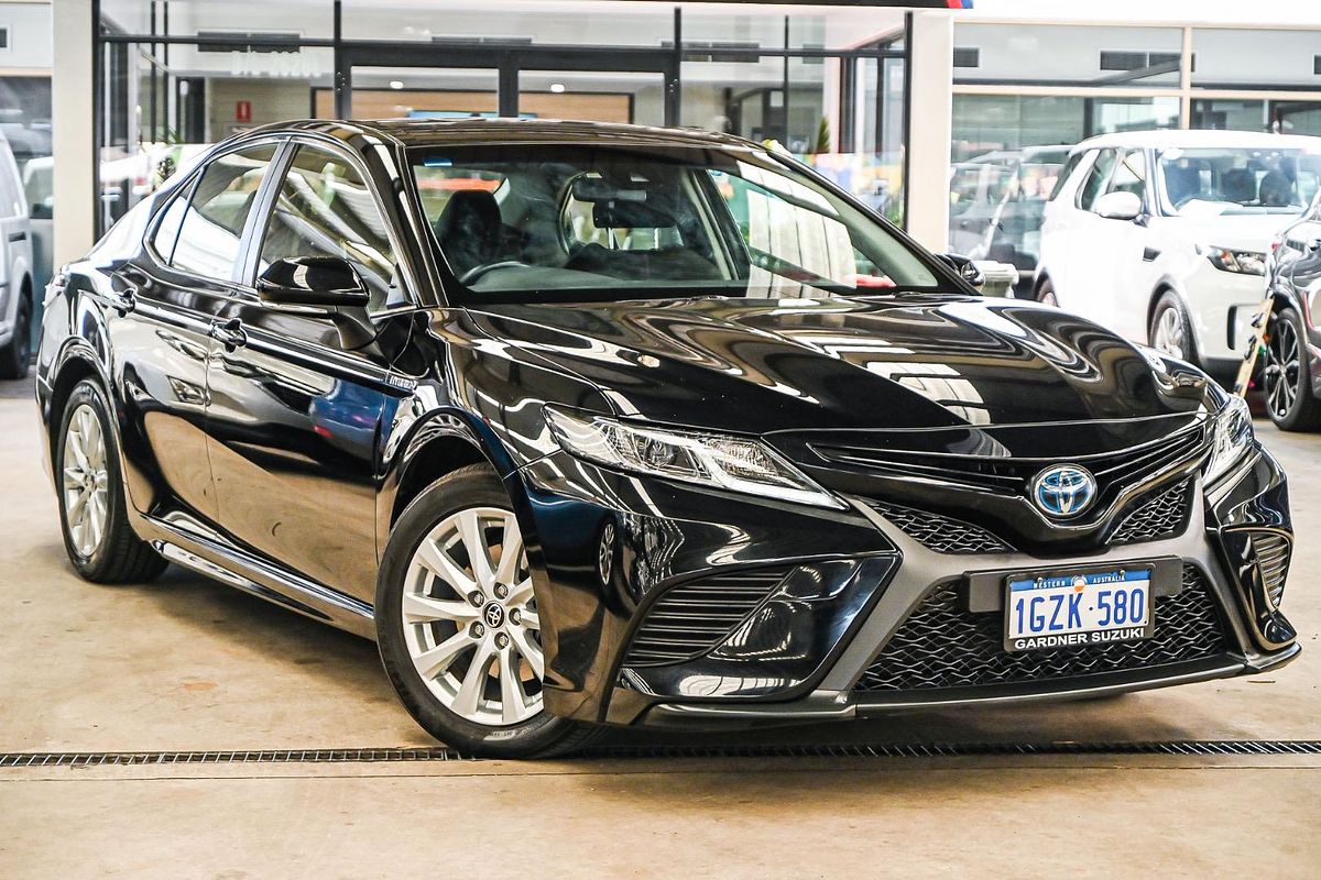 2020 Toyota Camry Ascent Sport in BLACK Used Sedan Cannington WA