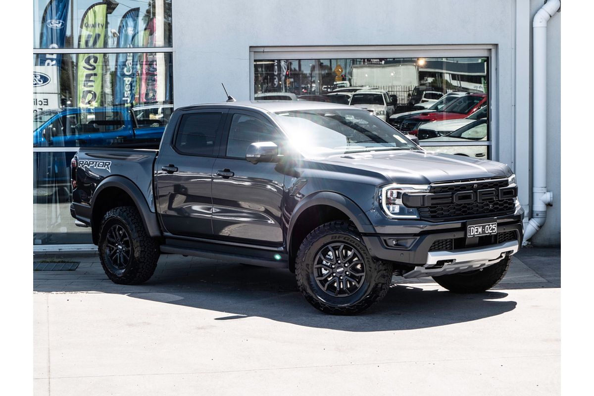2024 Ford Ranger Raptor in METEOR GREY | Used Ute | Sebastopol VIC