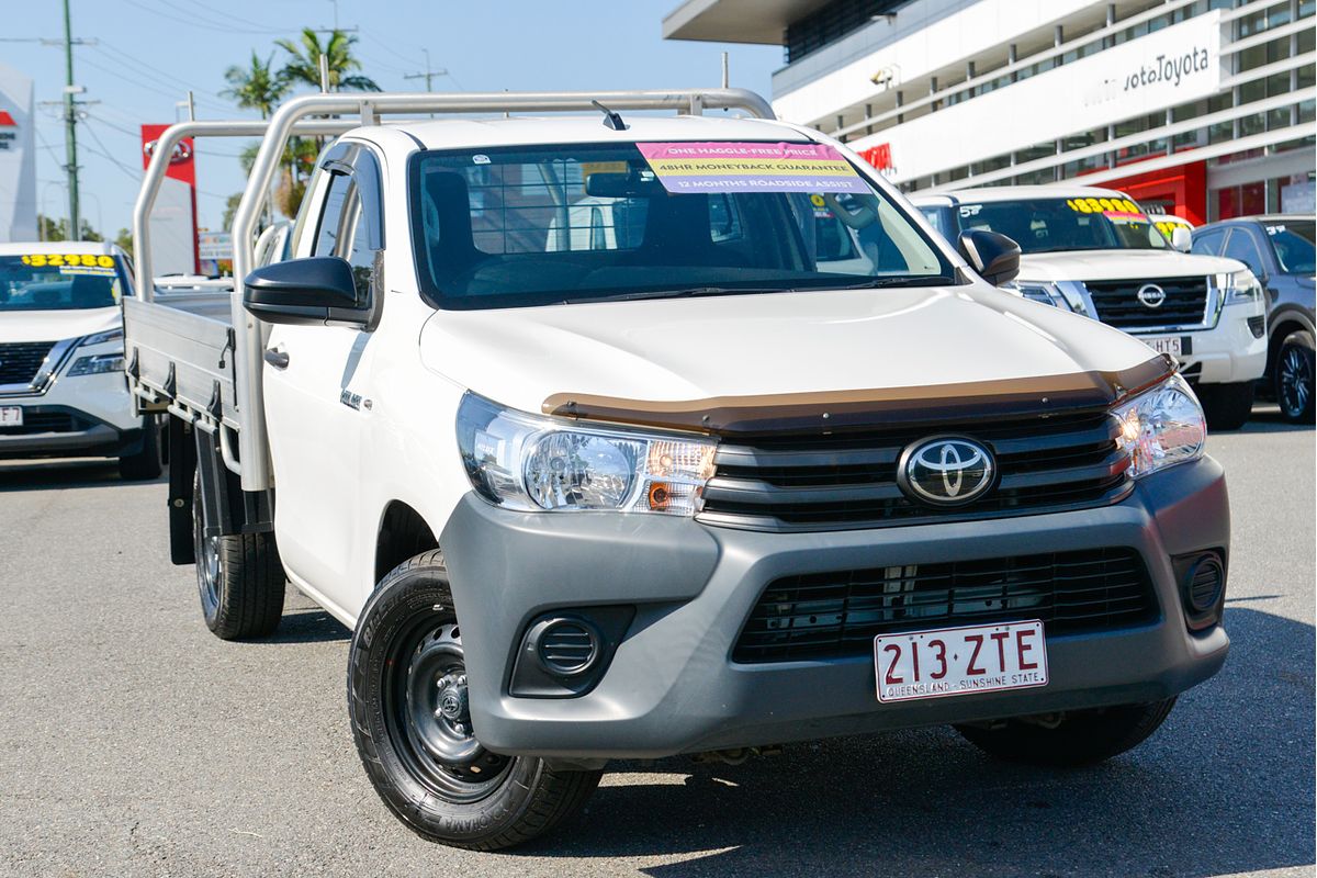 SOLD 2020 Toyota Hilux Workmate in Glacier White | Used Ute | Hillcrest QLD