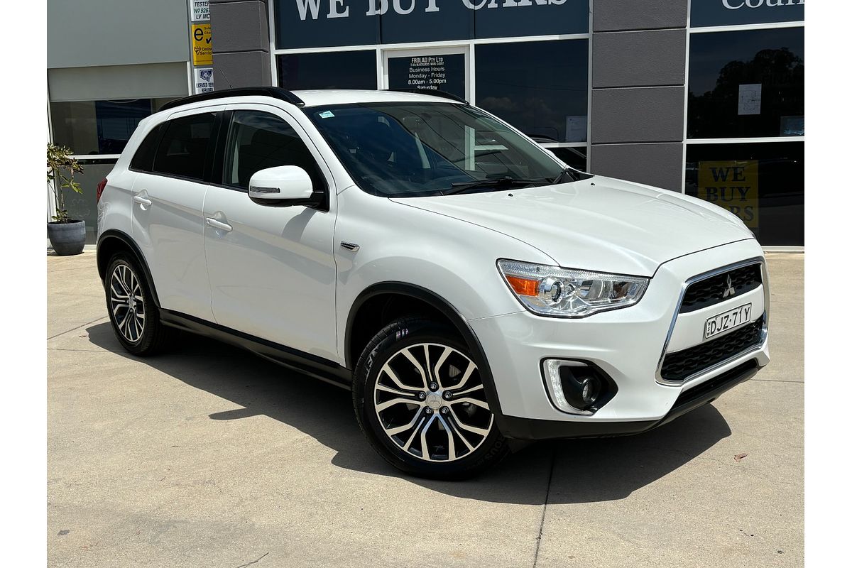 SOLD 2016 Mitsubishi ASX LS in White | Used SUV | Lavington NSW