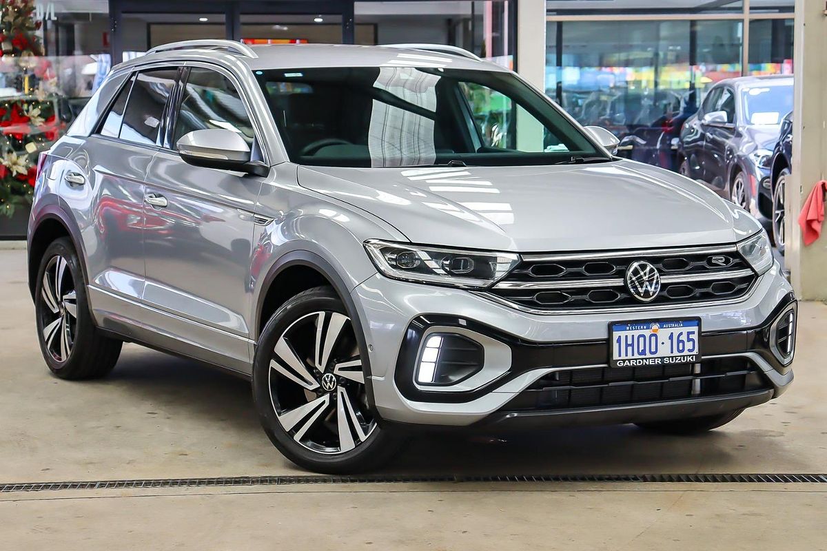 SOLD 2022 Volkswagen T-Roc 140TSI R-Line in SILVER OR CHROME | Used SUV ...
