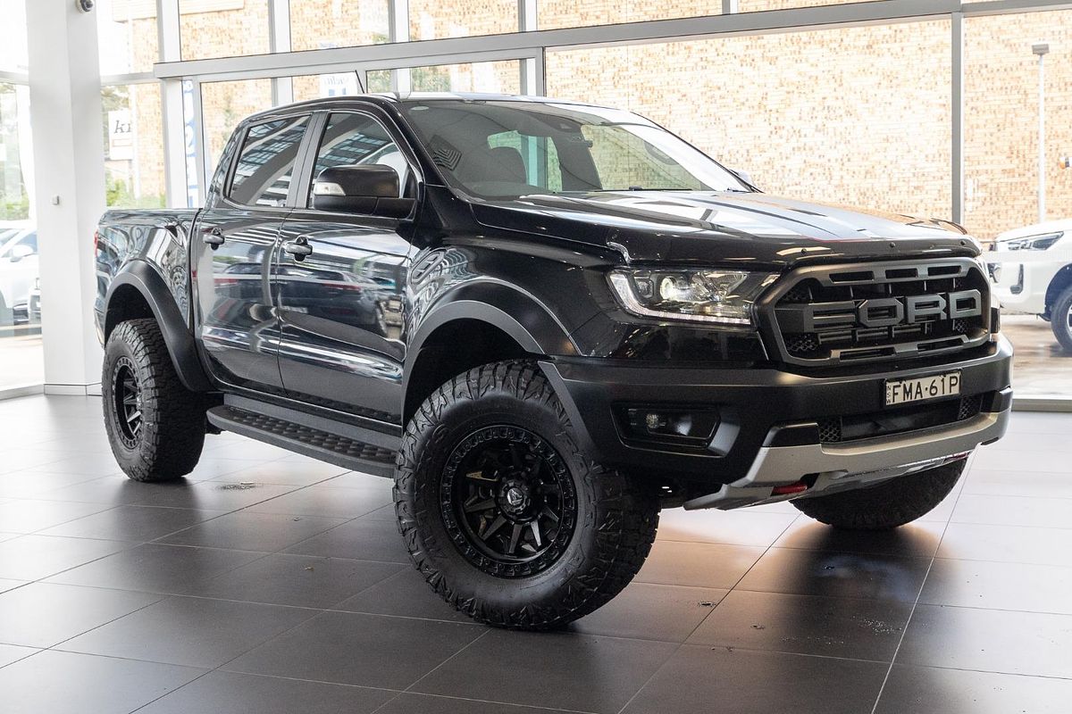 SOLD 2022 Ford Ranger Raptor X in Shadow Black | Used Ute | Kirrawee ...