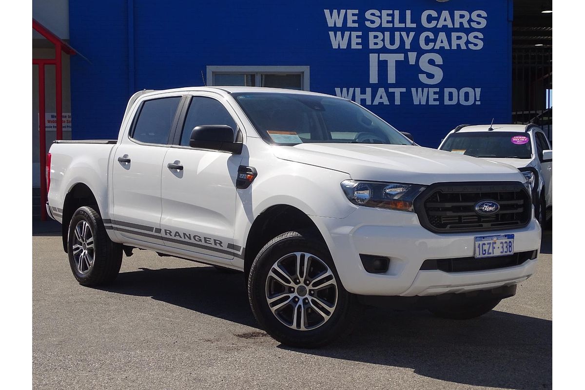 2020 Ford Ranger XL Hi-Rider in WHITE | Used Ute | Welshpool WA