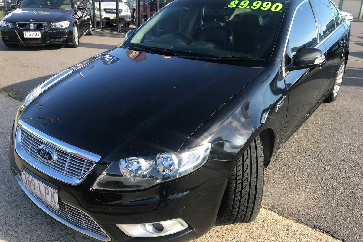 SOLD 2008 Ford FALCON G6E in BLACK | Used Sedan | Coopers Plains QLD ...