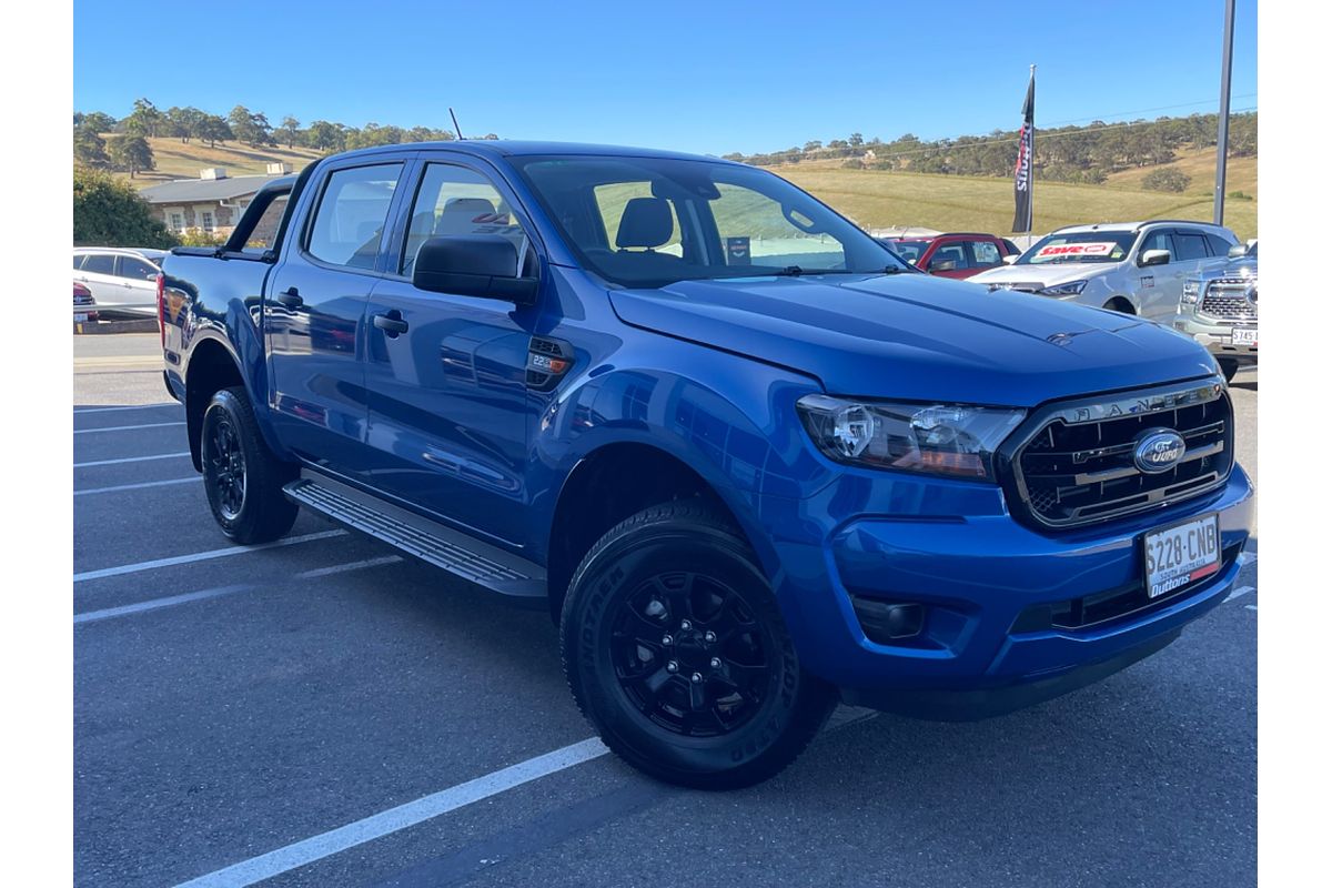 SOLD 2021 Ford Ranger XL Hi-Rider in BLUE LIGHTNING | Used Ute | Totness SA