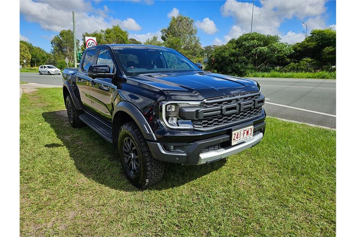 SOLD 2022 Ford Ranger Raptor in BLACK | Used Ute | Slacks Creek QLD