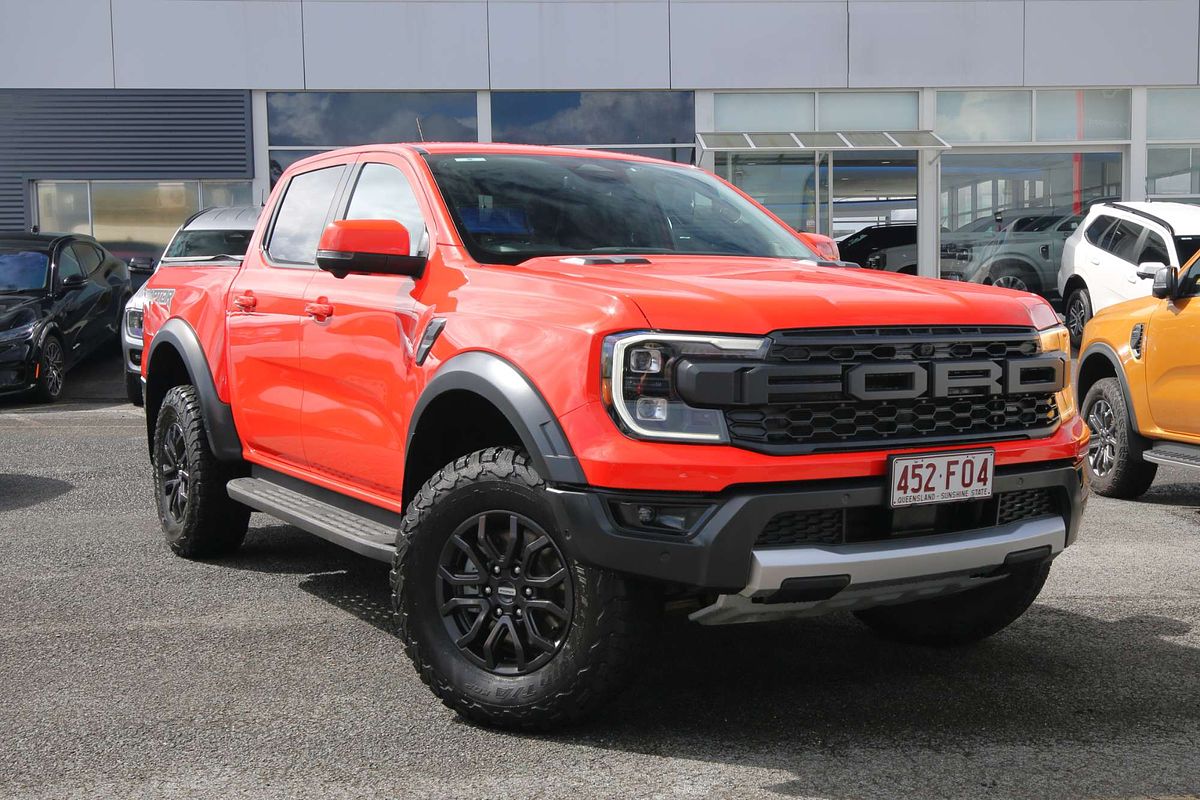 2022 Ford Ranger Raptor in ORANGE | Used Ute | Springwood QLD
