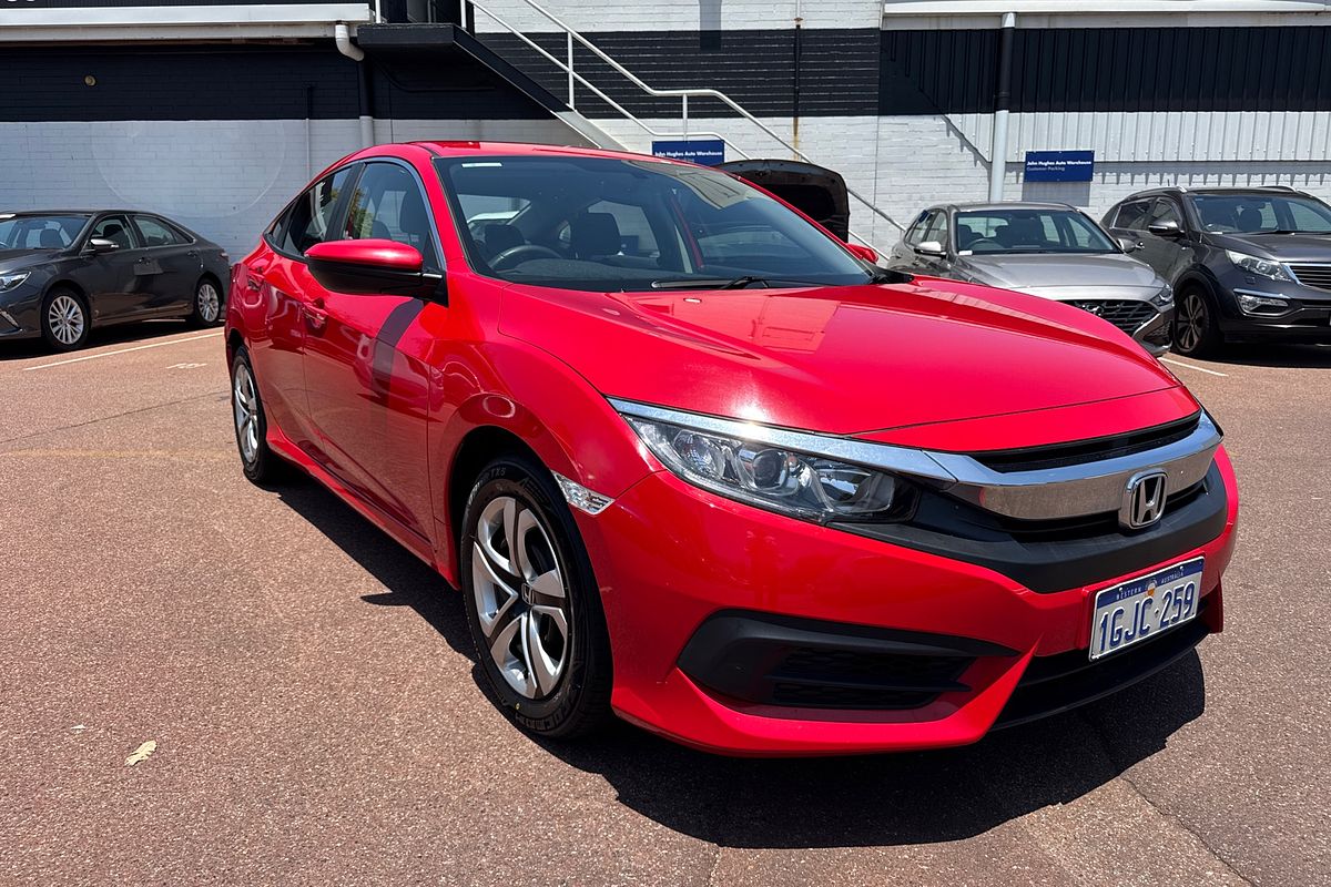 SOLD 2017 Honda Civic VTi in RED | Used Sedan | Victoria Park WA
