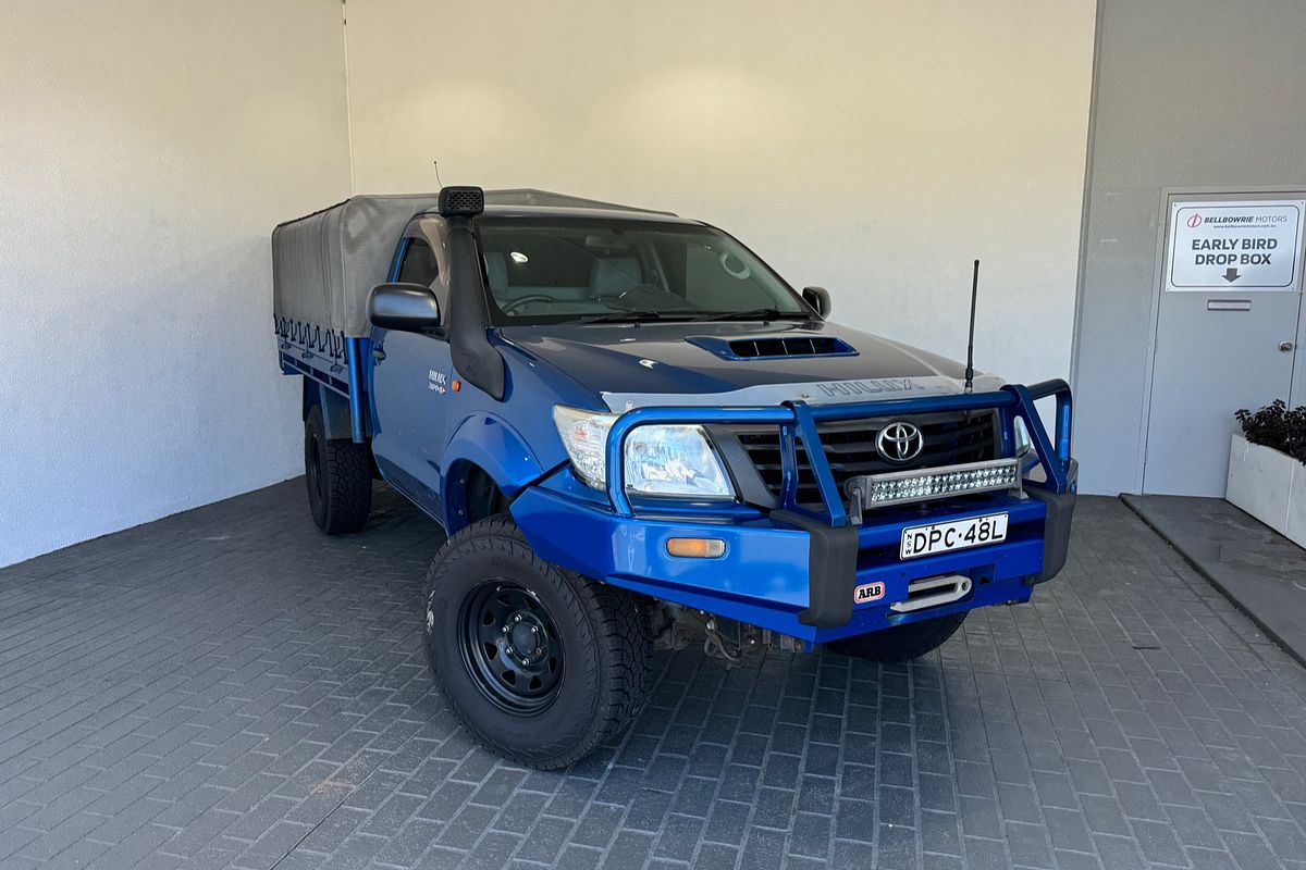 SOLD 2012 Toyota Hilux Workmate in Blue Streak | Used Ute | Coffs ...