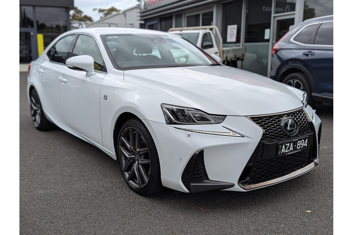 SOLD 2018 Lexus IS IS300 F Sport in White | Used Sedan | Hoppers ...