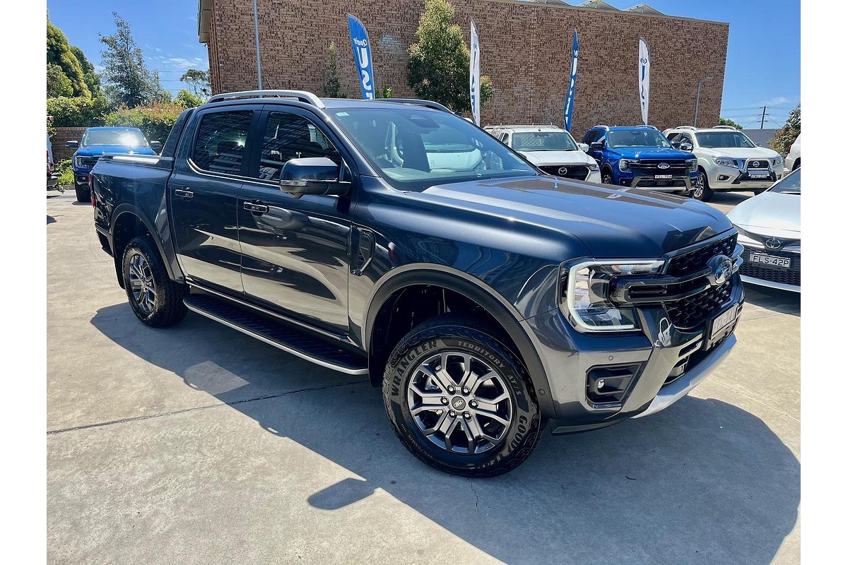 SOLD 2024 Ford RANGER 4X4 PU in METEOR GREY | Used Ute | Kirrawee NSW