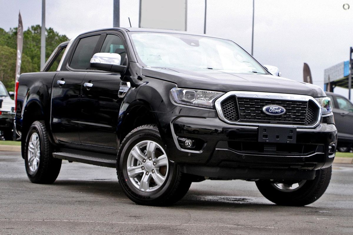 SOLD 2021 Ford Ranger XLT in Black | Used Ute | Ravenhall VIC