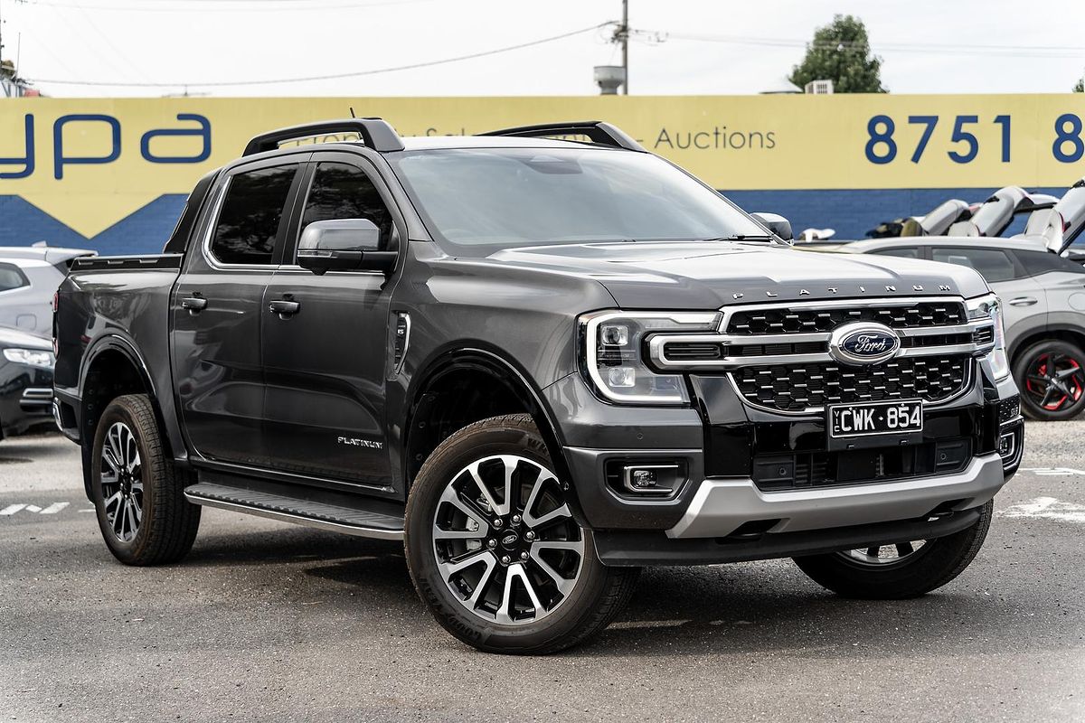 2024 Ford Ranger Platinum in Grey | Used Ute | Cranbourne VIC
