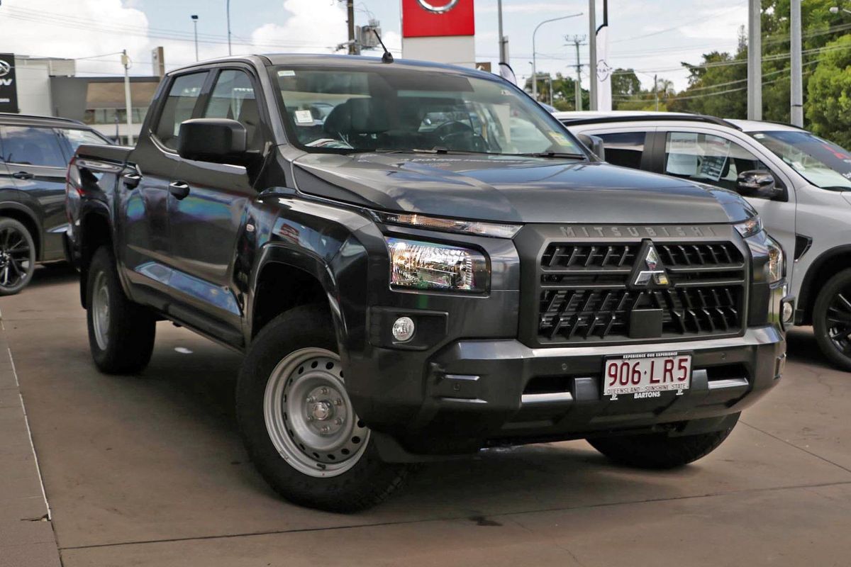 SOLD 2024 Mitsubishi Triton GLX in Graphite Grey | New Ute | Wynnum QLD