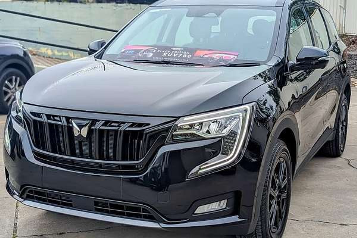 SOLD 2024 Mahindra XUV700 AX7L Black Edition in Napoli Black | New SUV | Blacktown NSW ...