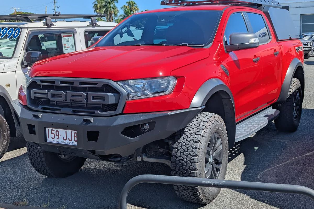 SOLD 2019 Ford Ranger Raptor in Red | Used Ute | Park Avenue QLD