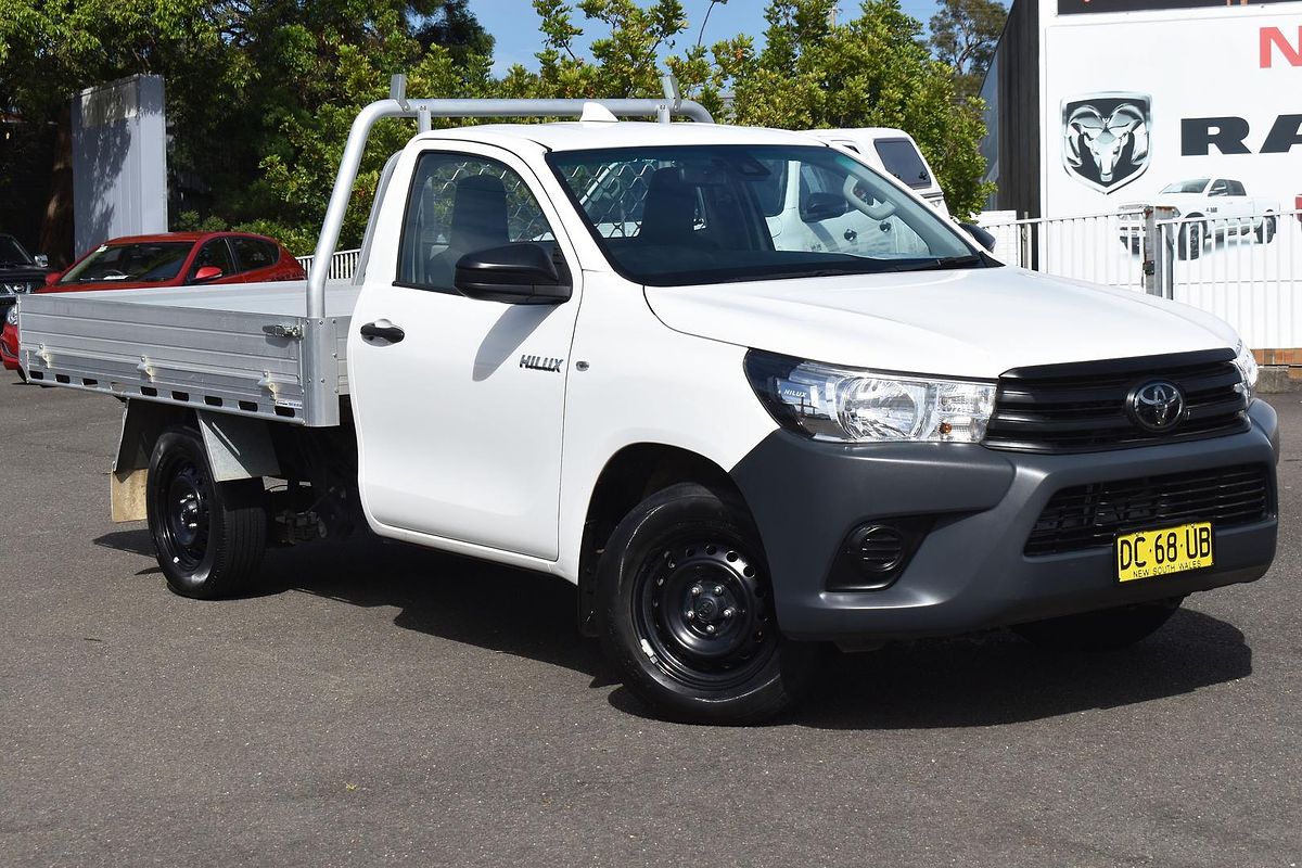 SOLD 2021 Toyota Hilux Workmate in White | Used Ute | Kirrawee NSW