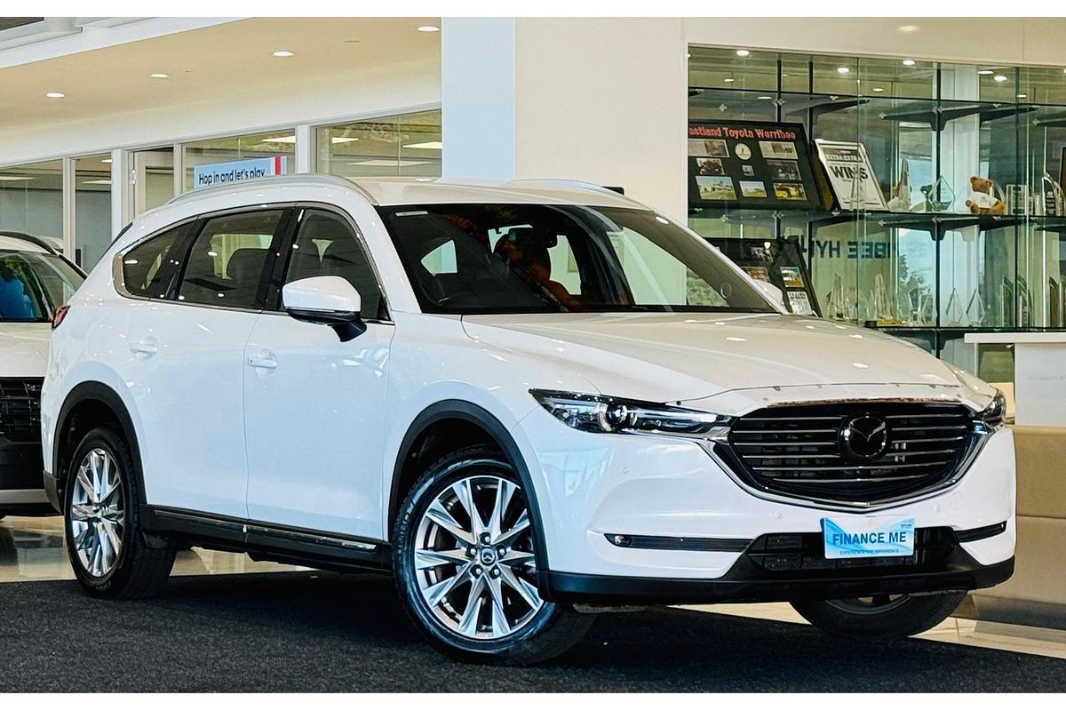 2018 Mazda CX-8 Asaki in White | Used SUV | Hoppers Crossing VIC