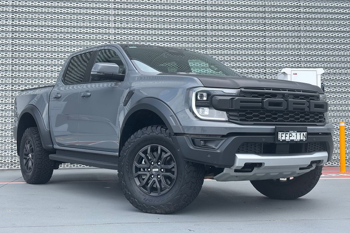 SOLD 2024 Ford Ranger Raptor in GREY | Used Ute | Springwood QLD