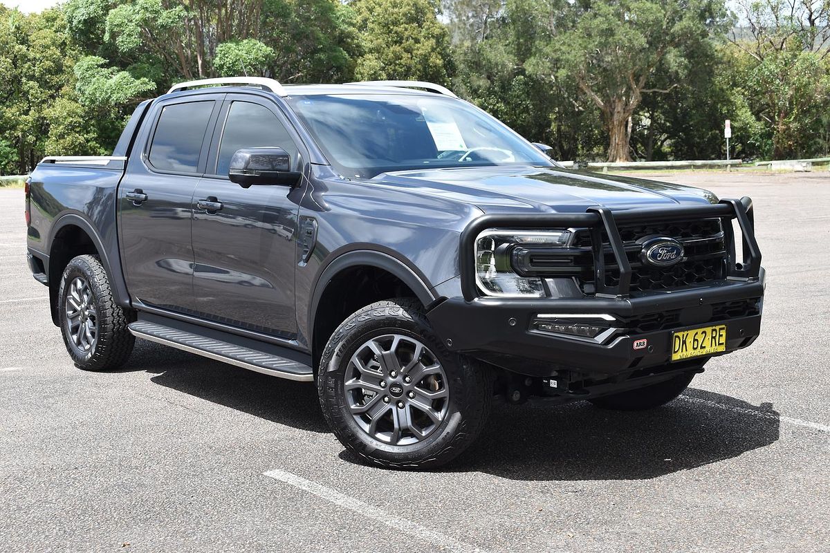 SOLD 2022 Ford Ranger Wildtrak in Grey | Used Ute | West Gosford NSW ...