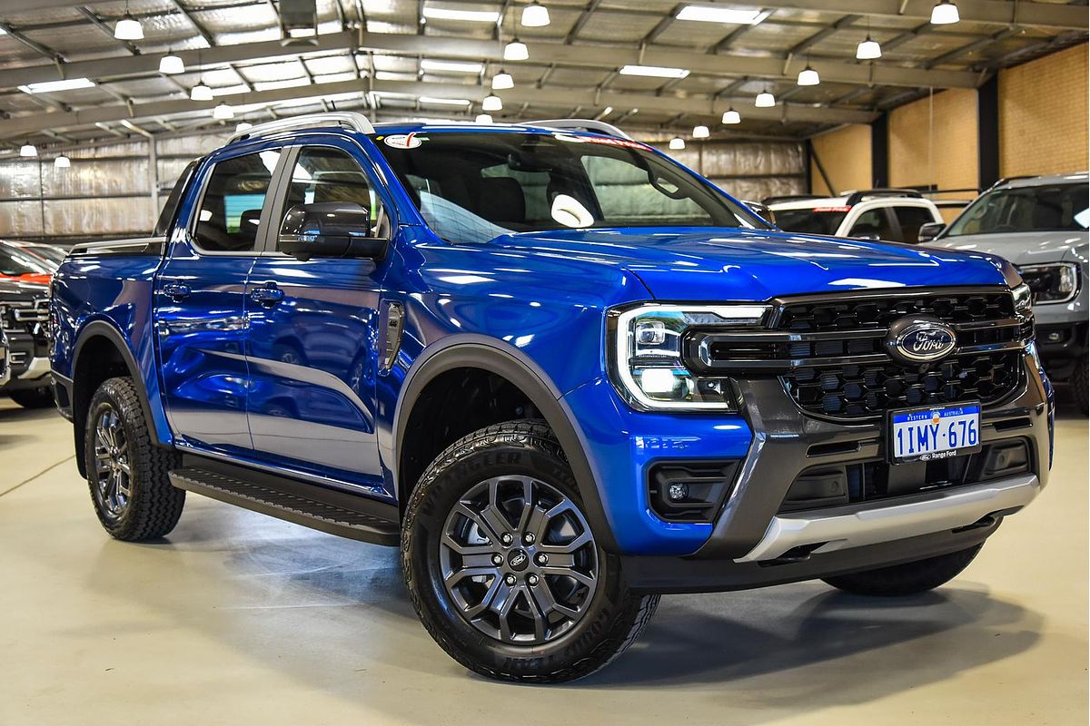 SOLD 2025 Ford Ranger Wildtrak in BLUE | Used Ute | Kenwick WA | Regent