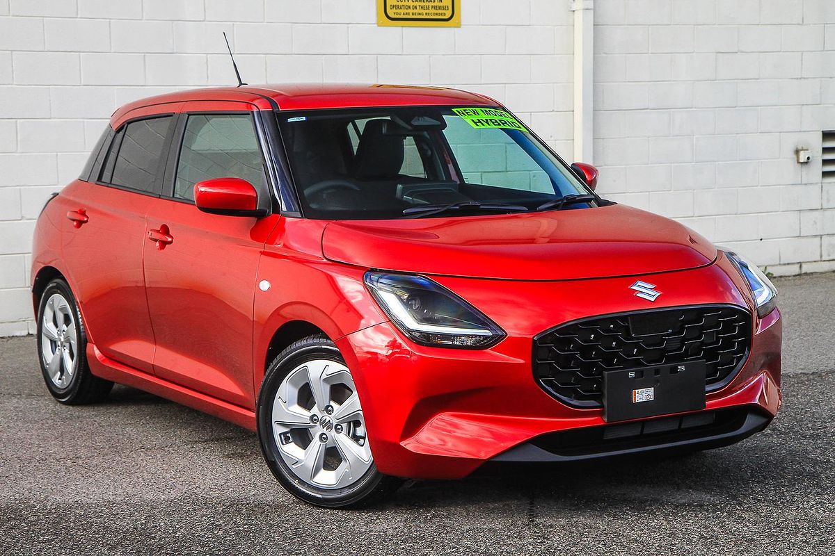 2025 Suzuki Swift Hybrid Plus in Burning Red | New Hatch | Cannington WA