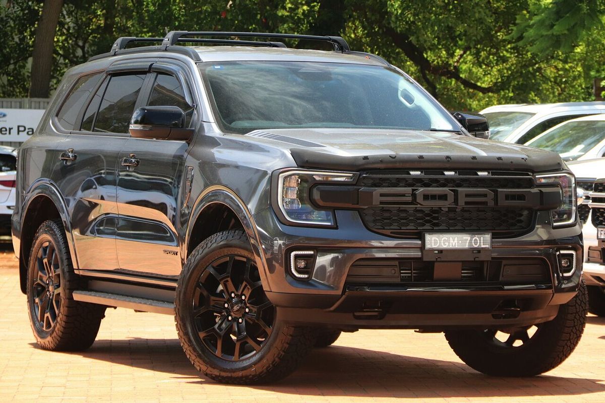 SOLD 2024 Ford Everest Sport in PMYHR-METEOR GREY | Used SUV | Artarmon ...