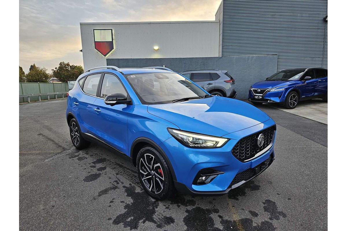 SOLD 2024 MG ZST Essence in Brighton Blue Metallic | Demo SUV ...