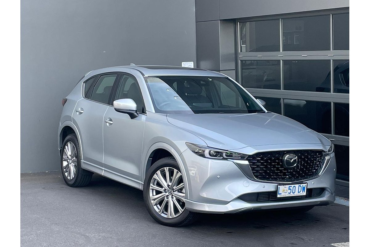 SOLD 2022 Mazda CX-5 Akera in Silver | Used SUV | Hobart TAS | Tilford ...