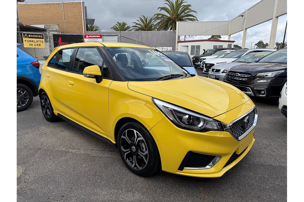 SOLD 2021 MG MG3 Excite in Tudor Yellow | Used Hatch | Mornington VIC ...