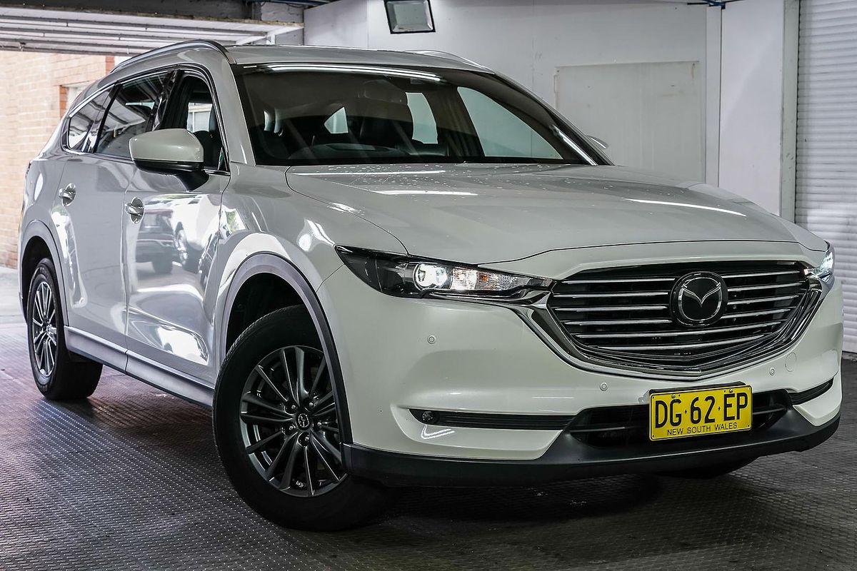 SOLD 2022 Mazda CX-8 Touring in White | Used SUV | Ryde NSW | Huntermotive Used Cars