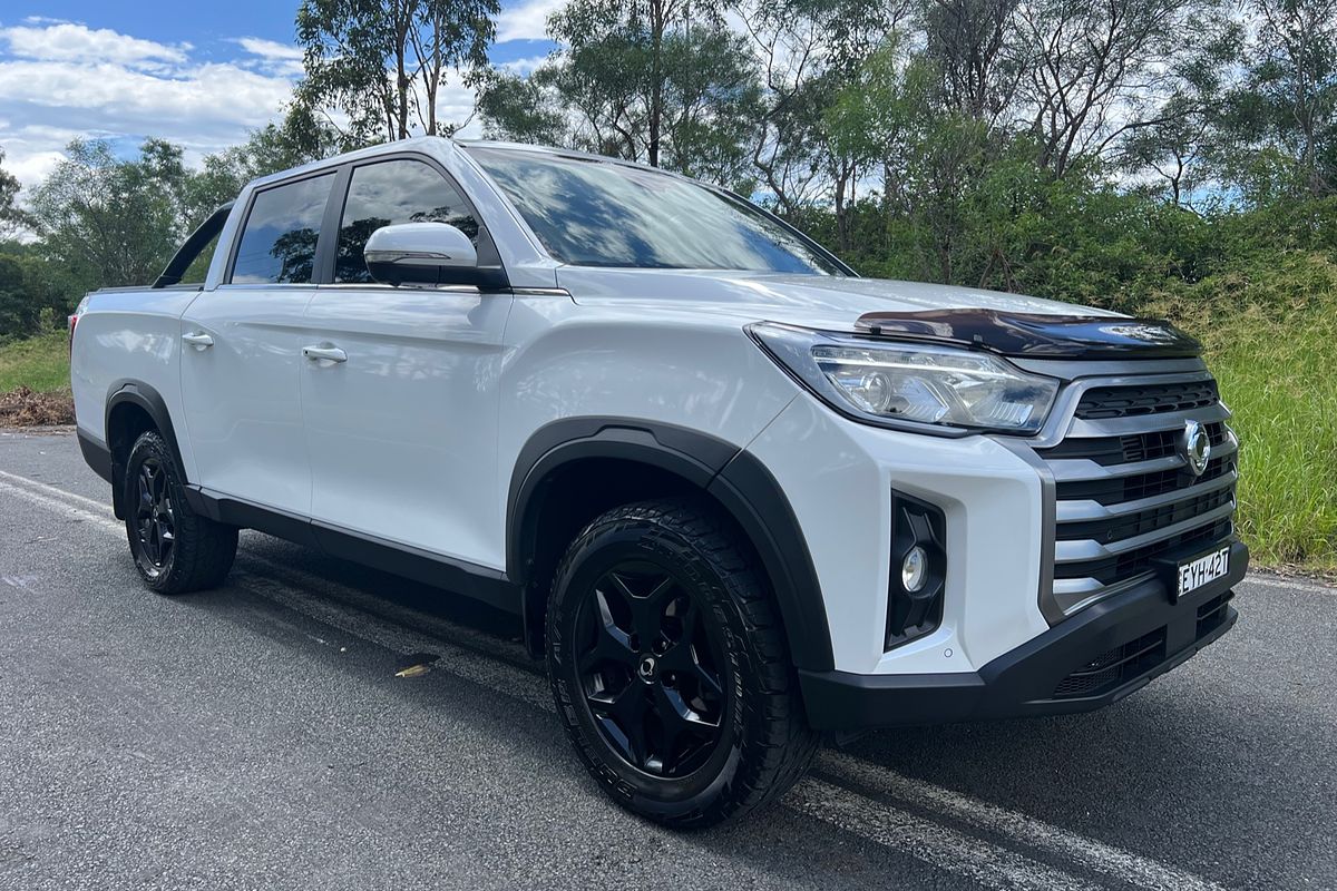 SOLD 2022 SsangYong Musso Ultimate Luxury in White | Used Ute | Yallah NSW