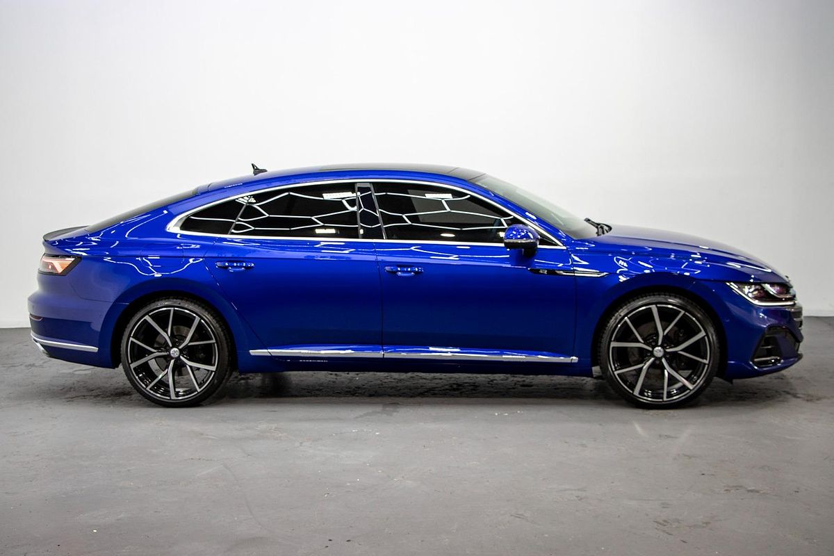SOLD 2022 Volkswagen Arteon 206TSI R-Line in BLUE | Used Hatch ...