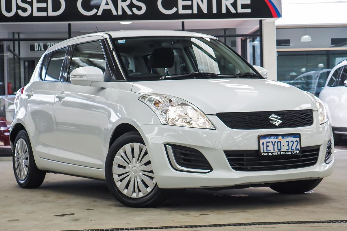 SOLD 2016 Suzuki Swift GL in WHITE | Used Hatch | Cannington WA