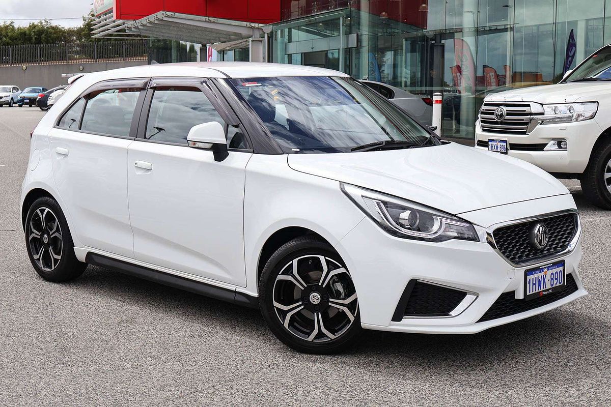 SOLD 2023 MG MG3 Excite in WHITE | Used Hatch | Wangara WA | Regent