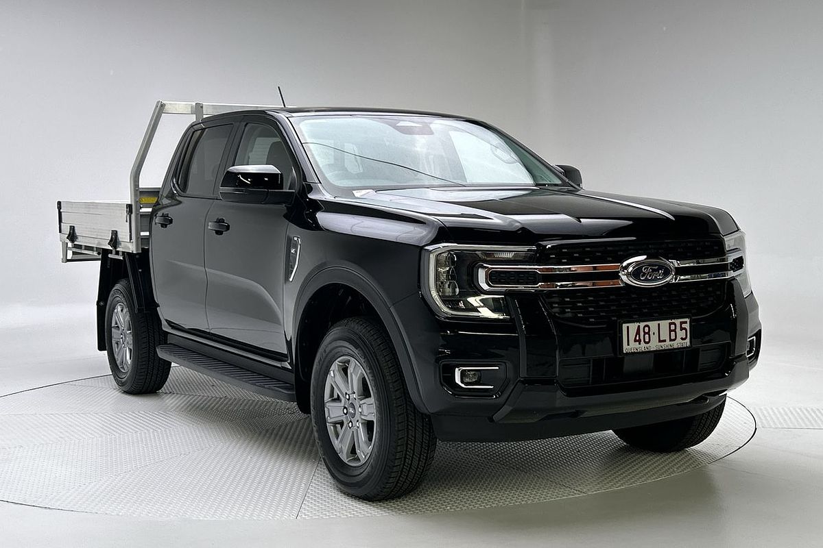 SOLD 2024 Ford Ranger XLT in Absolute Black | Used Ute | Moorooka QLD ...