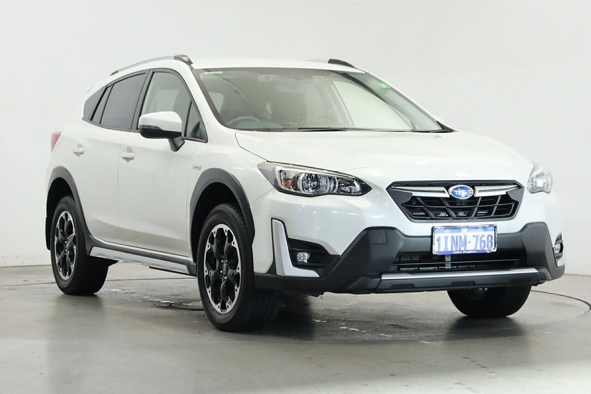 SOLD 2022 Subaru XV Hybrid L in White | Used Hatch | Welshpool WA ...